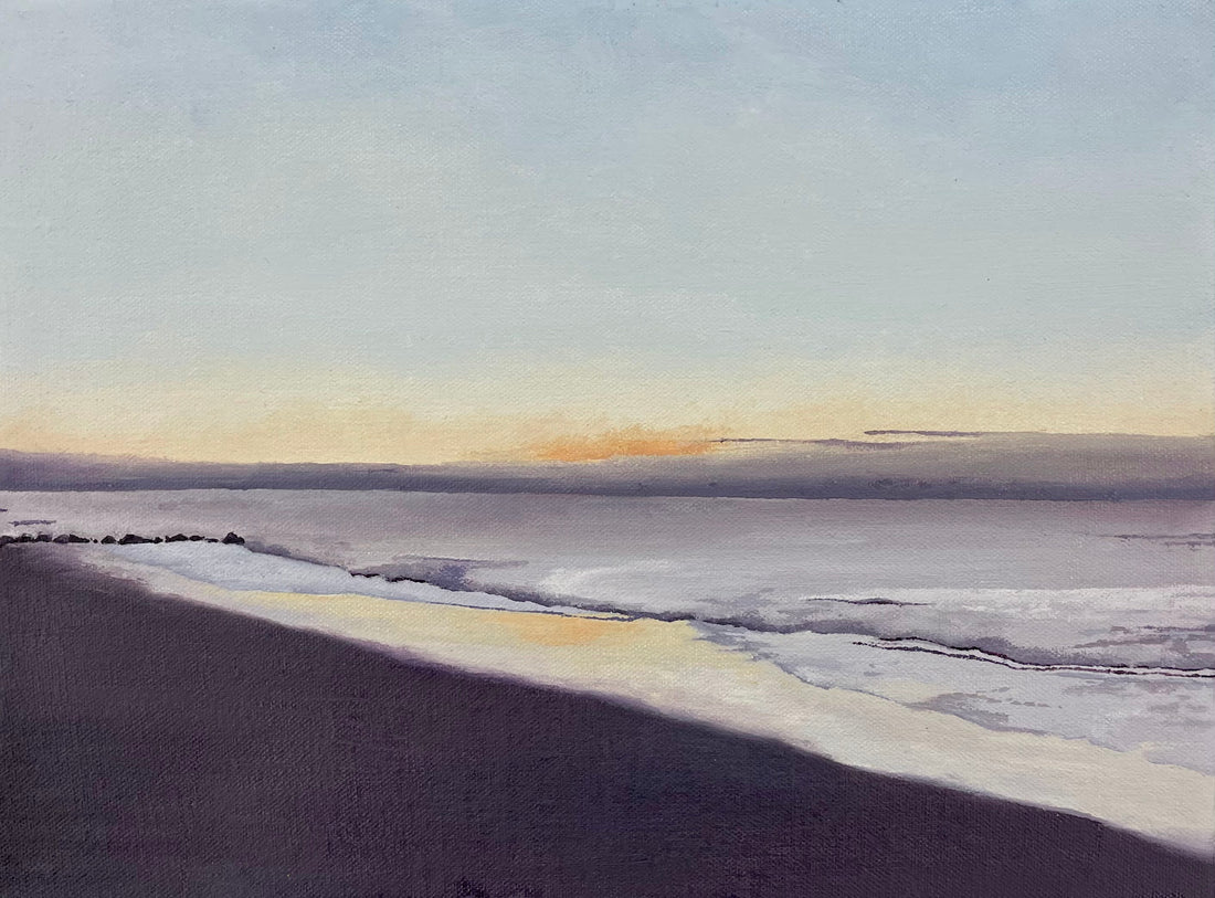 Sunset on Folly – The Gallery at Sweetgrass, Wild Dunes Resort